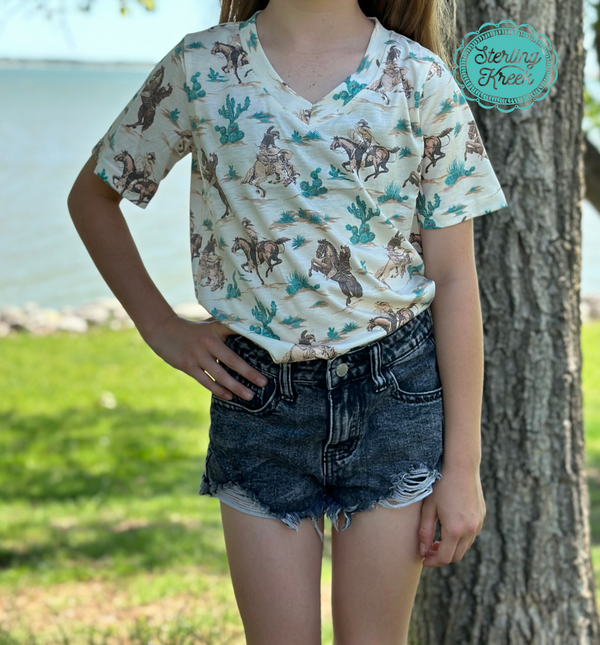 MINI GIDDY UP GO TOP - Tres Chic Trendz